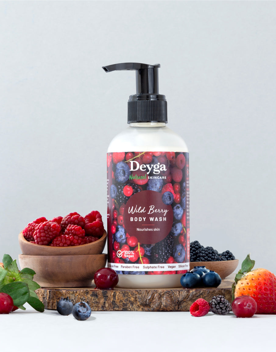 Deyga Wild Berry Body Wash - 220ml